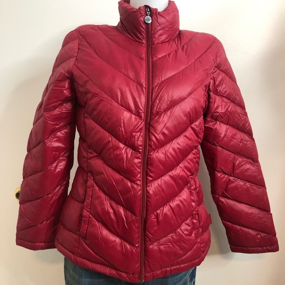 Calvin Klein | Jackets & Coats | Calvin Klein Womens Cherry Puffer ...
